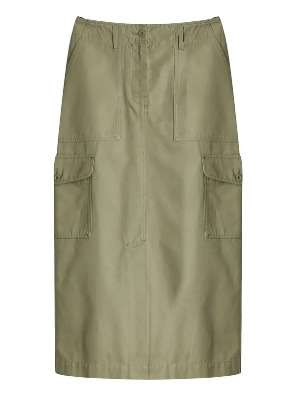 WEEKEND BY MAX MARA Calais Cargo Skirt - Sage Green
