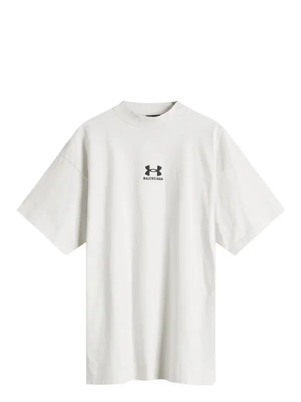 Balenciaga Under Armour Oversized T-shirt - Dirty White/black