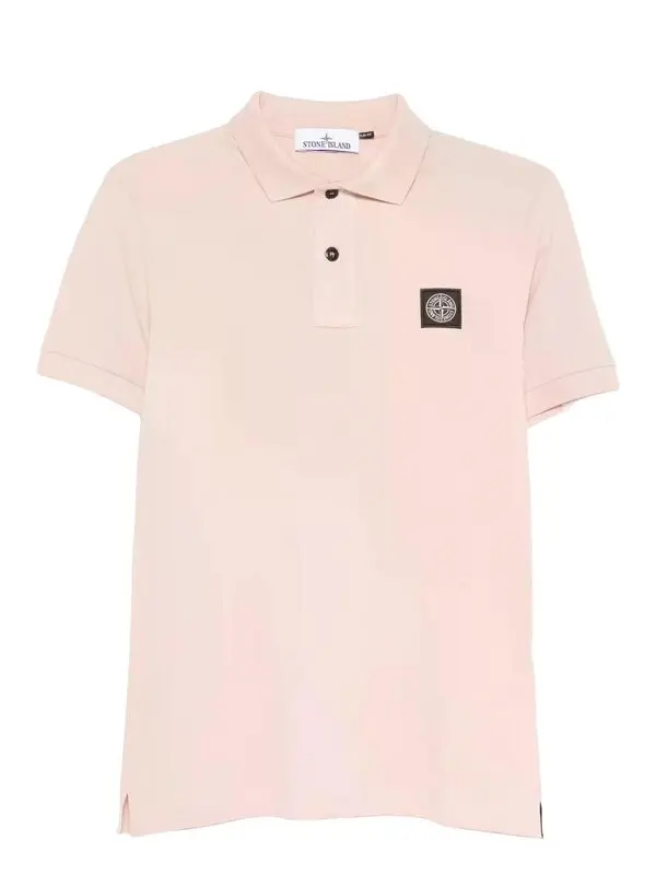Stone Island 22002sc Polo Shirt - Pink