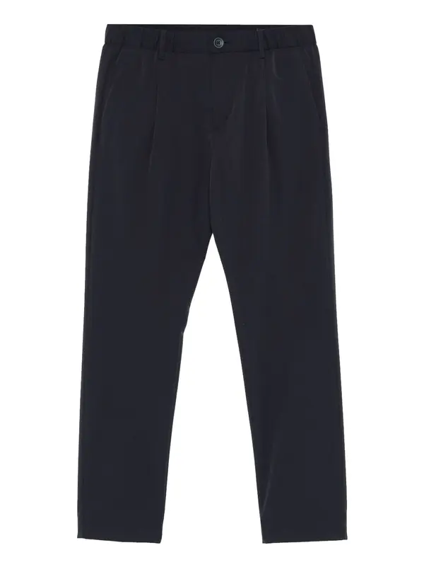 Herno Seersucker Trousers - Blue