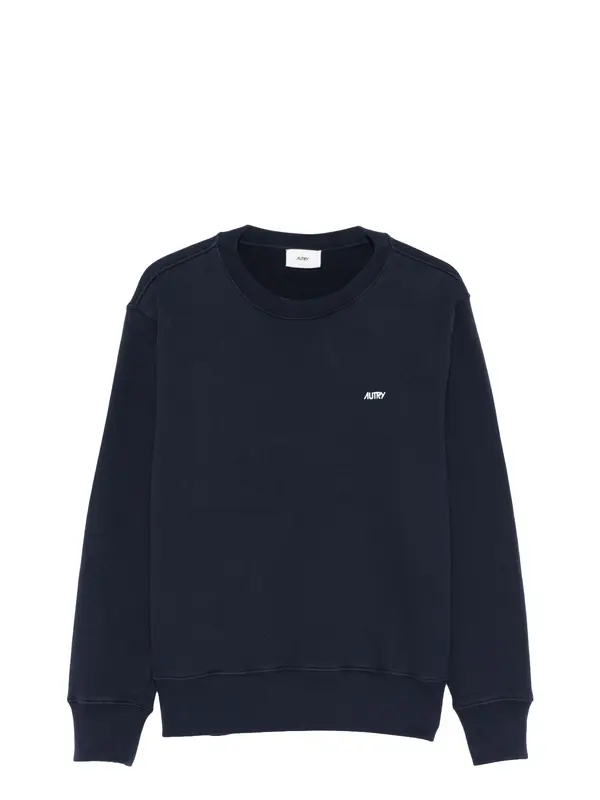 AUTRY Cotton Sweatshirt - Blue
