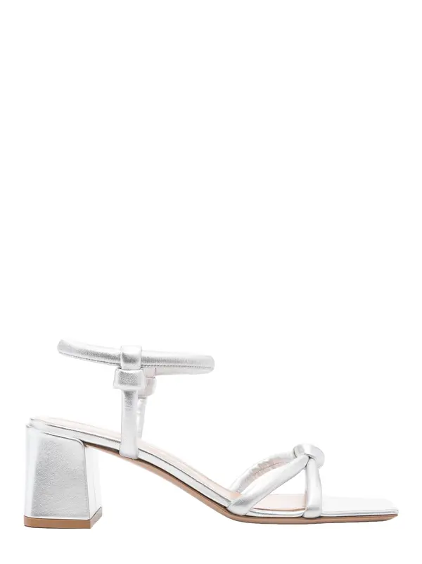 GIANVITO ROSSI 55mm Juno Sandals - Silver
