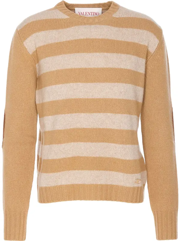 Valentino Garavani Striped Jumper - Neutrals