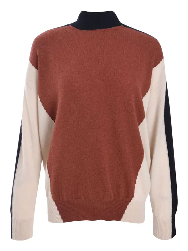 Lorena Antoniazzi Roll-neck Jumper - Brown