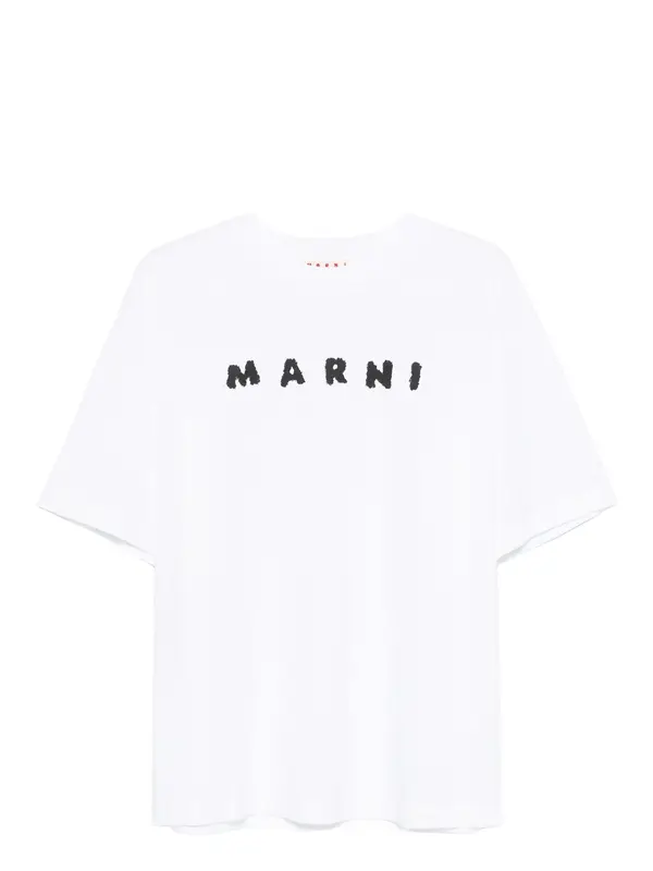 Marni Logo-print T-shirt - White