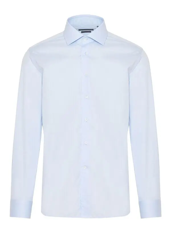 Corneliani Poplin Shirt - Blue