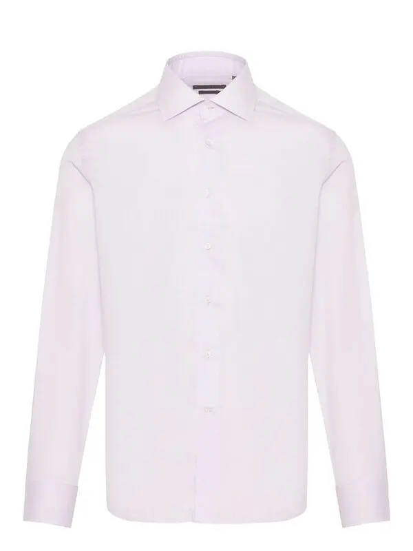 Corneliani Poplin Shirt - Pink