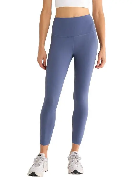 Zella Live In High Waist 7/8 Leggings - Blue Indigo