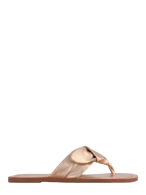 Bernardo Laia Thong Sandal - Blush Metallic