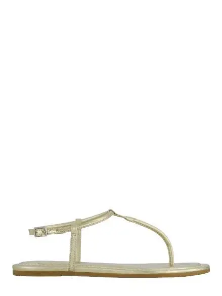 Bernardo Hercu T-strap Sandal - Champagne