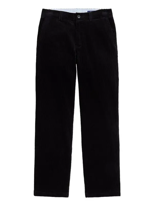 Ralph Lauren Bedford Straight Fit Corduroy Pant - Black