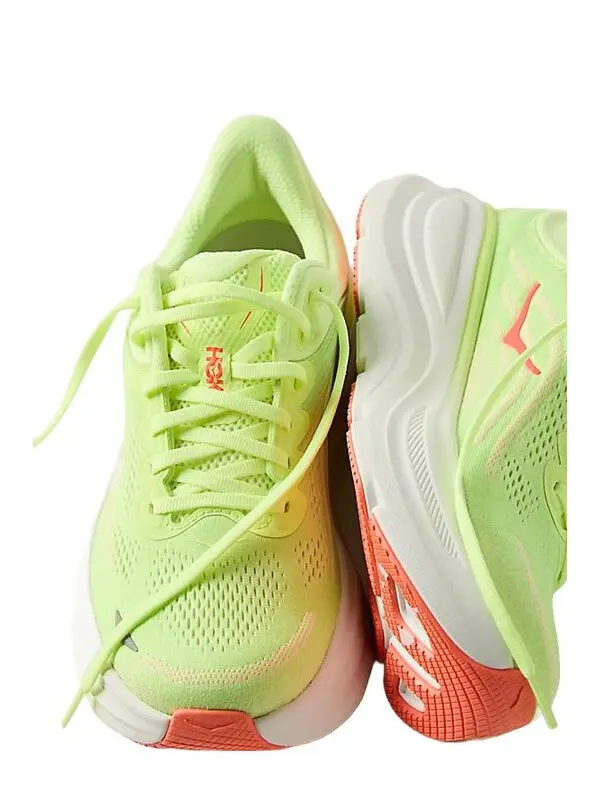 HOKA® Bondi 9 Sneakers - Neon Yuzu/sunlight