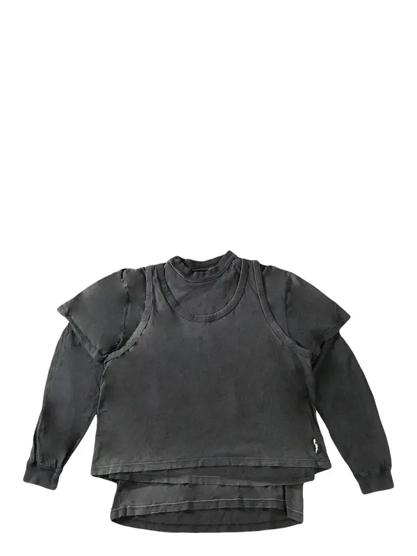 Alexander Wang Distressed Pullover - Black
