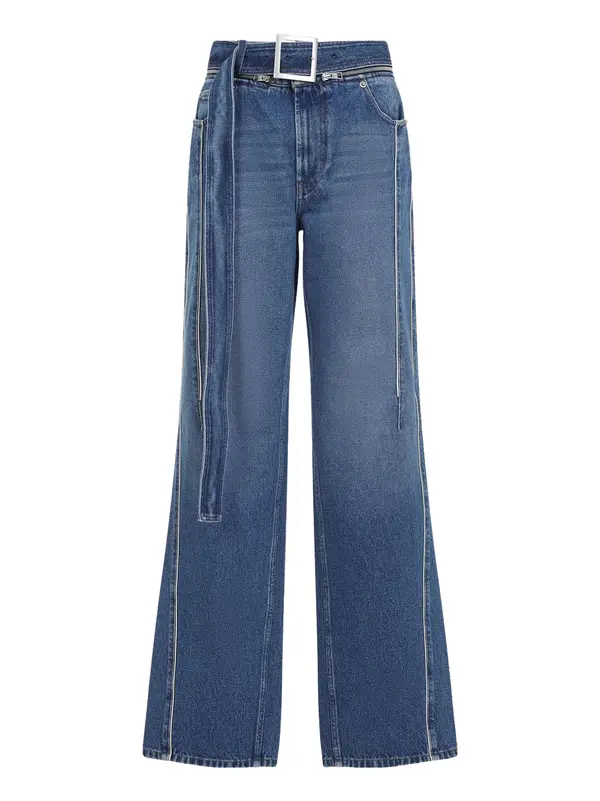 Jean Paul Gaultier Flared Jeans - Blue
