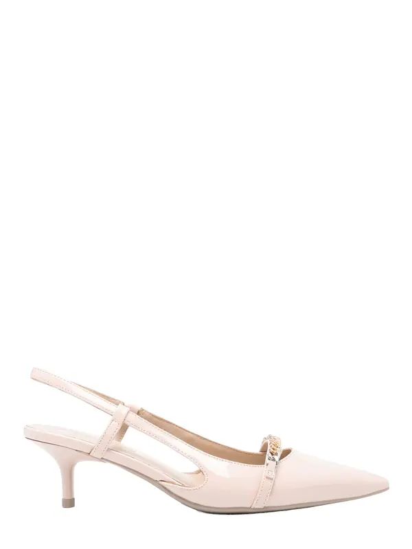 Pinko 50mm Gloria Slingback Pumps - Neutrals