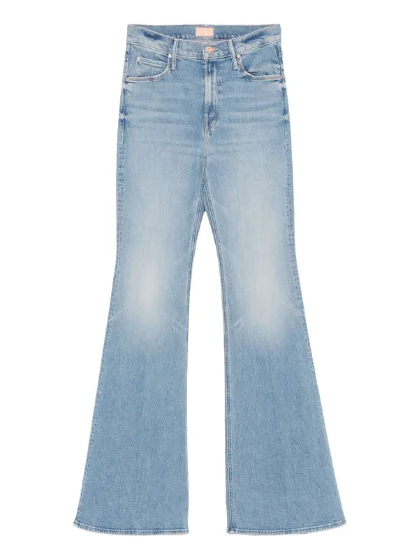MOTHER The Doozy Stretch Denim Jeans - Blue