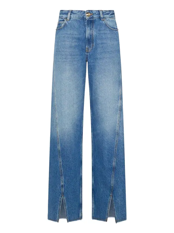 SIMONA CORSELLINI Wide-leg Jeans - Blue