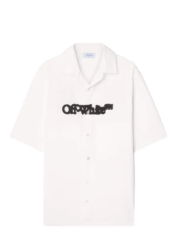 Off-White Spray Arrow Shirt - White