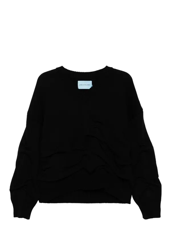 ACHILLES ION GABRIEL Rollover Jumper - Black