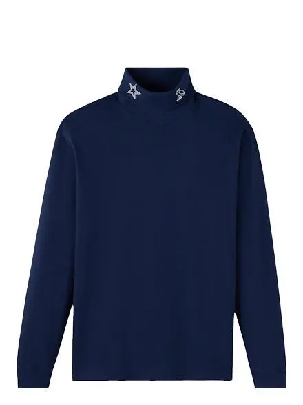 OVO X Nfl Dallas Cowboys Heavyweight Turtleneck - Navy Blue