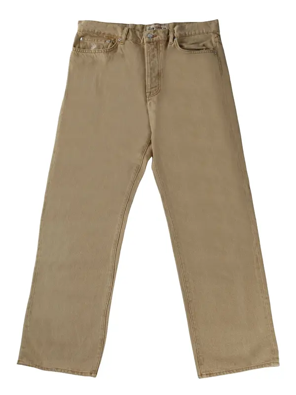 StÜssy Straight-leg Jeans - Neutrals