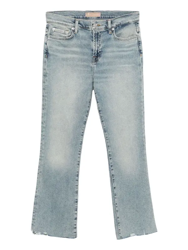 7 For All Mankind Daisy Ankle Jeans - Blue
