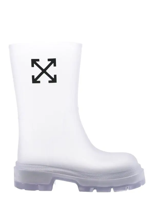 Off-White Reboot Arrow Boots - White
