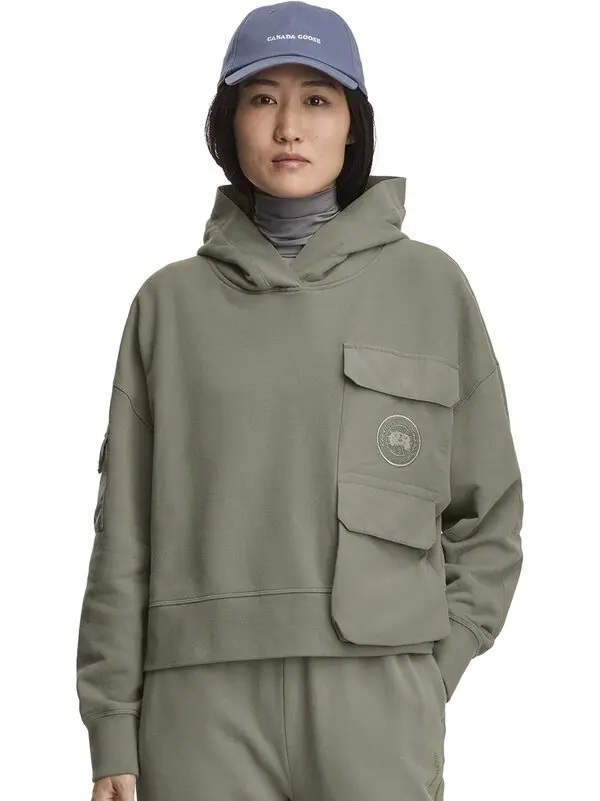 Canada Goose Yates Relaxed Hoodie - Sagebrush