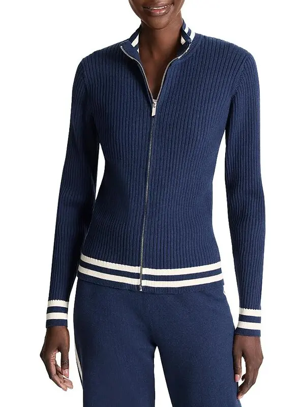 NIC+ZOE Cool Down Track Jacket - Ink