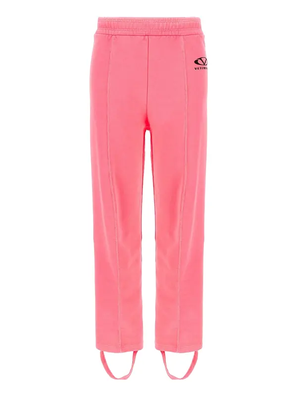 Vetements Oval Logo Track Pants - Pink
