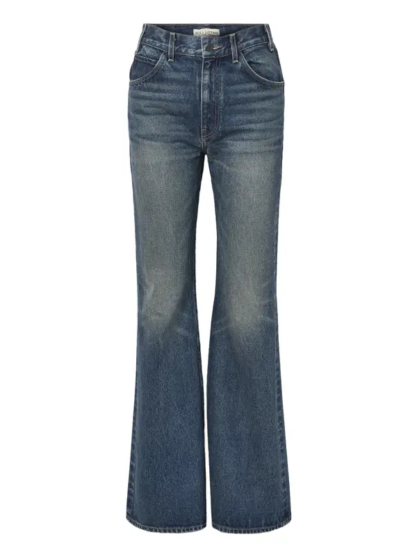 NILI LOTAN Roe Flared Jeans - Blue