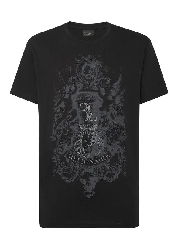 BILLIONAIRE Logo-print T-shirt - Black