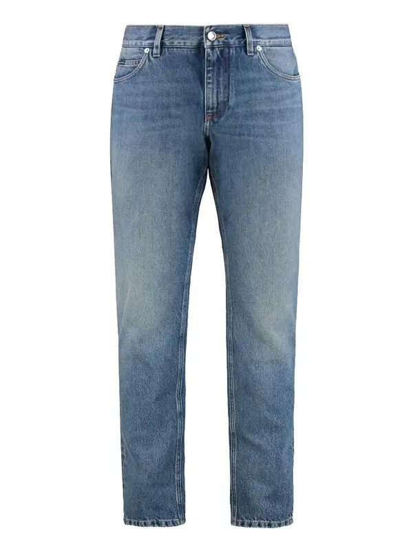 Dolce & Gabbana Regular Fit Jeans - Navy