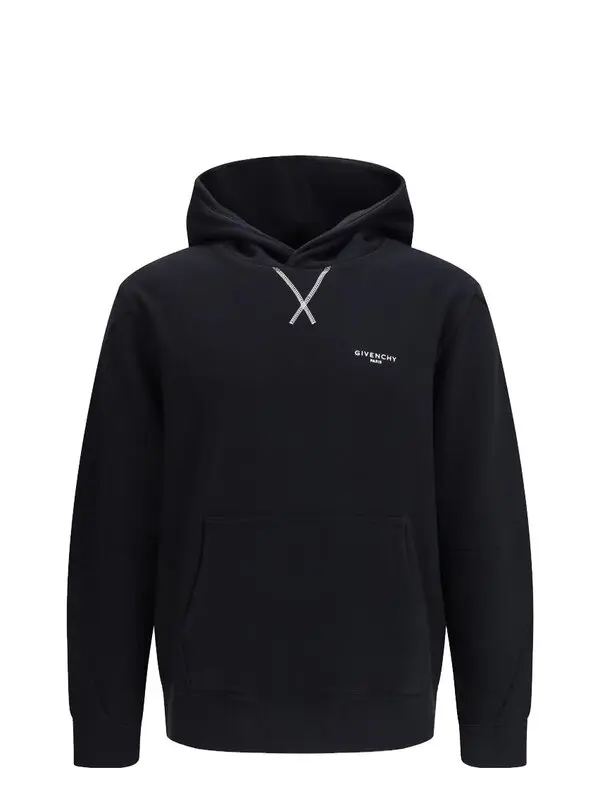 Givenchy Couture Seam Hoodie - Black