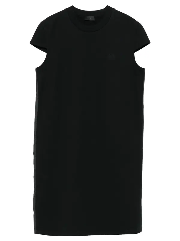 Moncler Panelled Mini Dress - Black