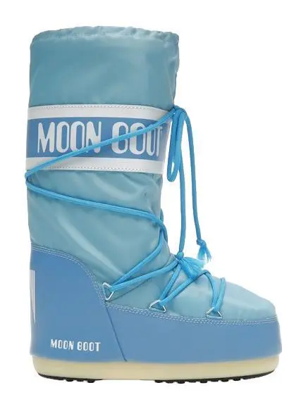Moon Boot Icon Nylon Boots - Alaskan Blue