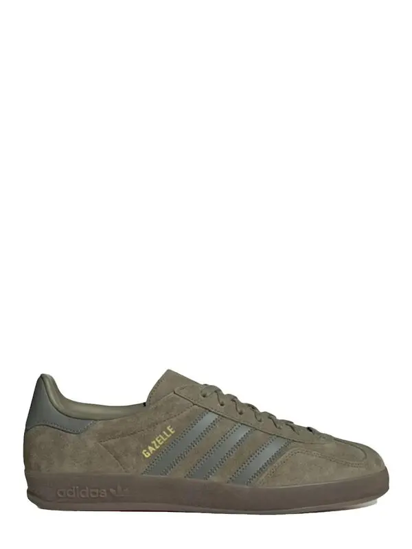 Adidas Gazelle Indoor Sneakers - Olive Strata/ash/gum