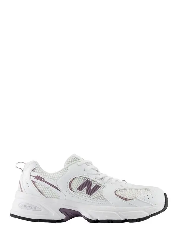 NEW BALANCE 530 Sneakers - White/dark Ice Wine