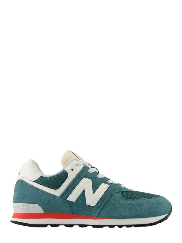 NEW BALANCE 574in Sneakers - New Spruce/blast Red