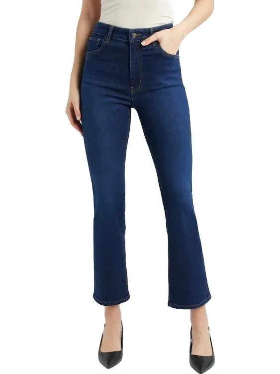 FRAME The Reboot High-rise Cropped Flare Jeans - Outfox
