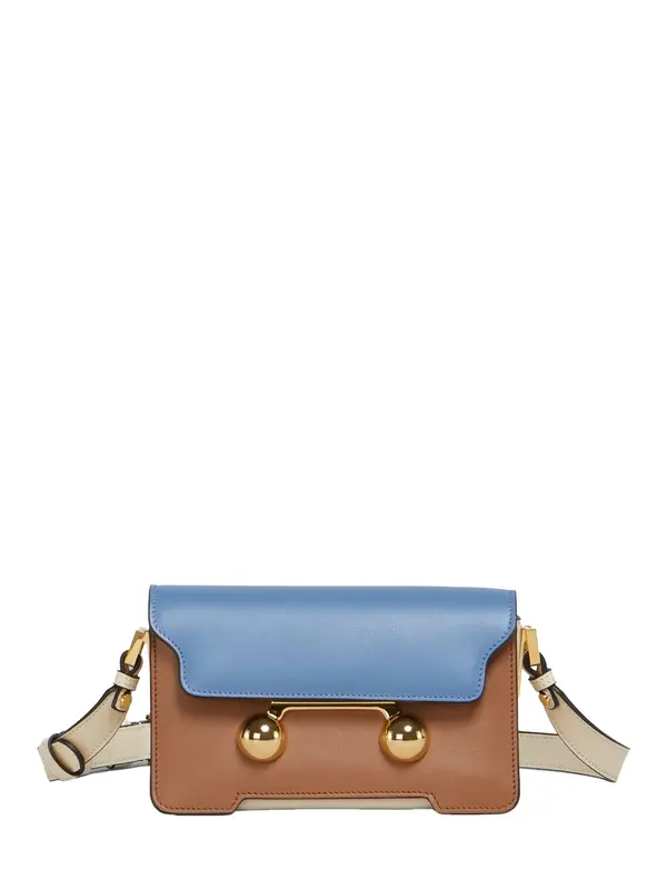 Marni Trunkaroo Shoulder Bag - Blue