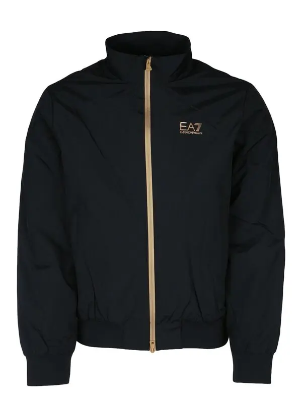 EA7 Printed Jacket - Black