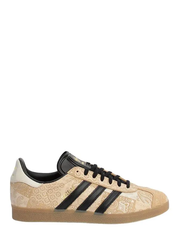 Adidas Gazelle Shiekh Paisley Printed Sneakers - Brown/black