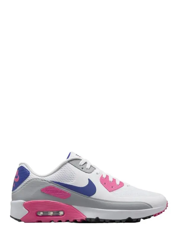 Nike Air Max 90 Golf Sneakers - White/laser Pink/concord