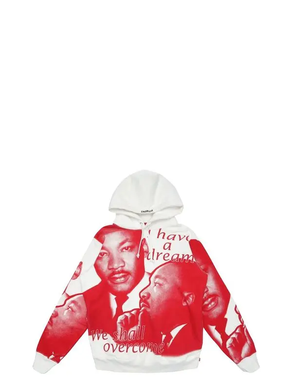 Supreme Mlk Hooded Sweatshirt - White