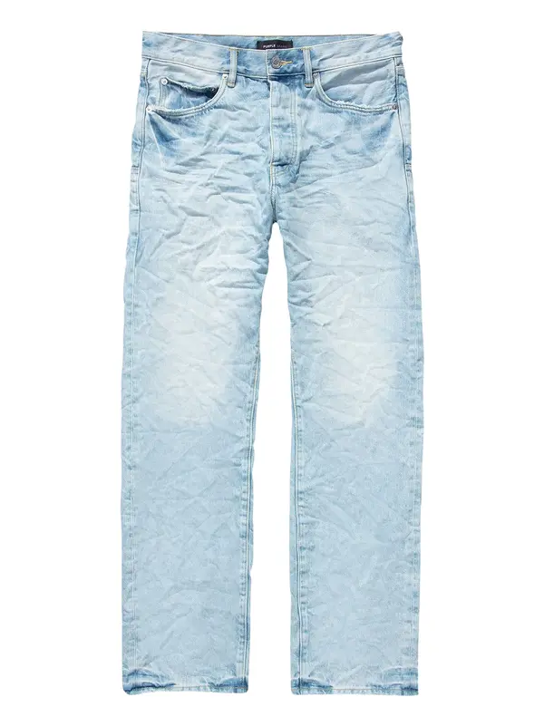 PURPLE BRAND Mid Rise Straight Jeans - Blue