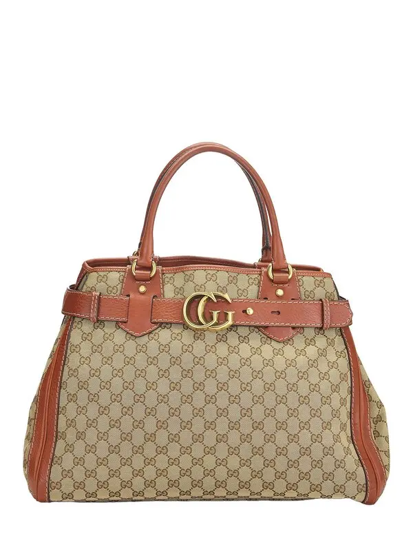 Gucci Original Gg Running Tote - Orange
