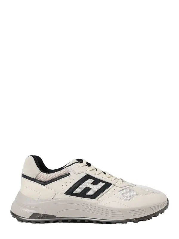 Hogan Lace Up Sneakers - White