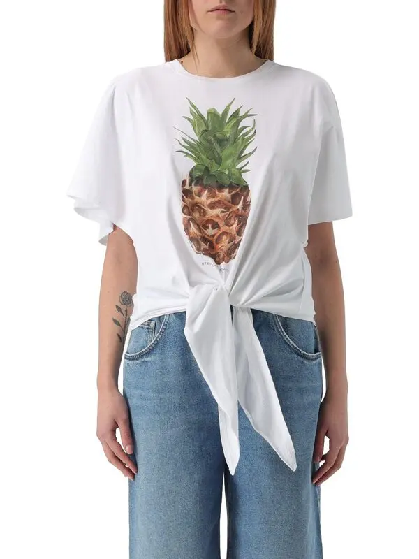 Stella McCartney Pineapple Graphic T-shirt - White