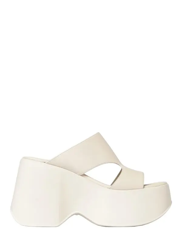 VIC MATIE Heeled Sandal - White